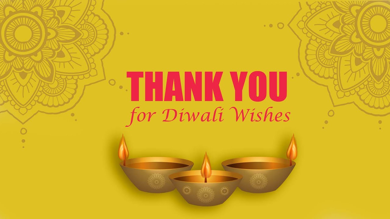 How to Say Thank You for Diwali Wishes – Diwali Wishes Reply - YouTube