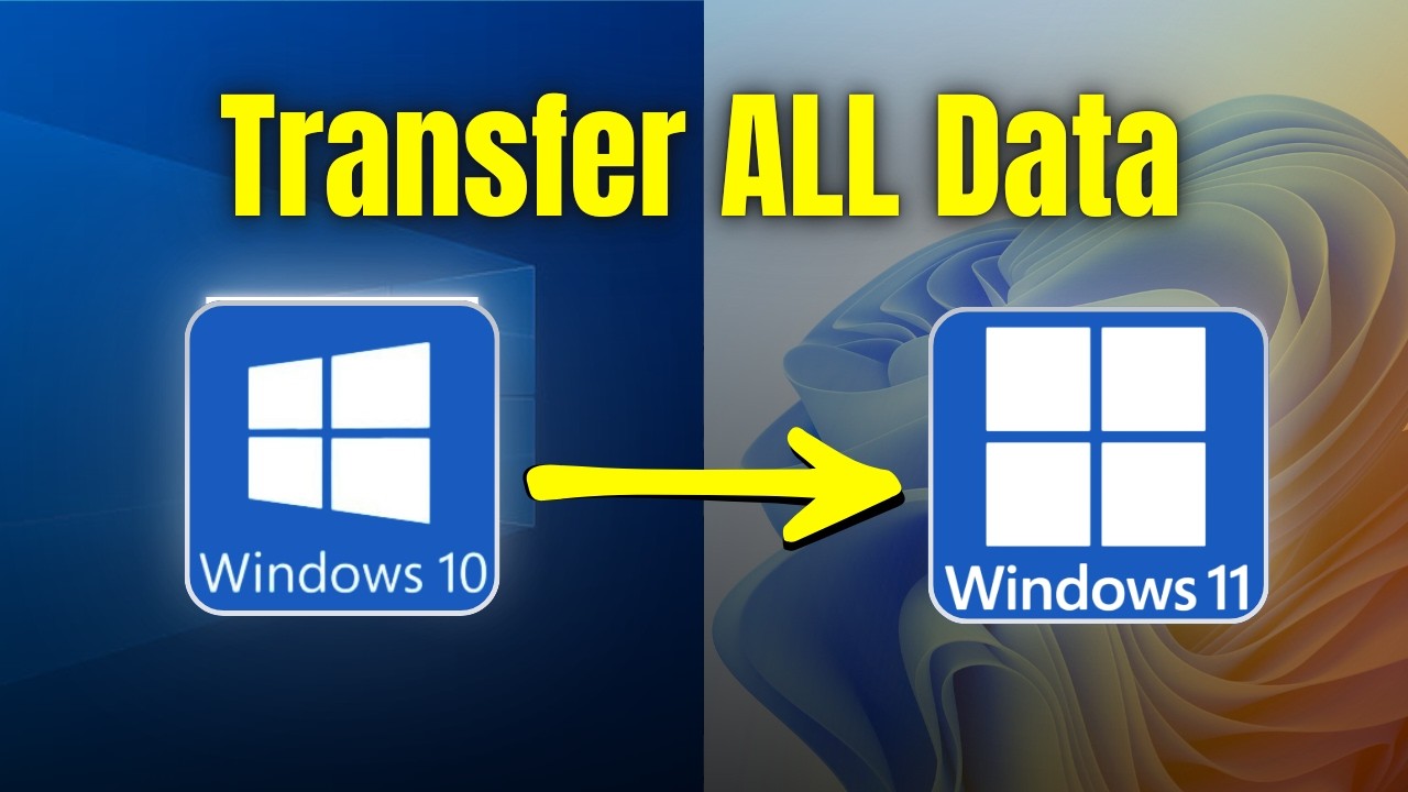 How to Transfer ALL Data from Windows 10 to Windows 11 (Files, Programs ...