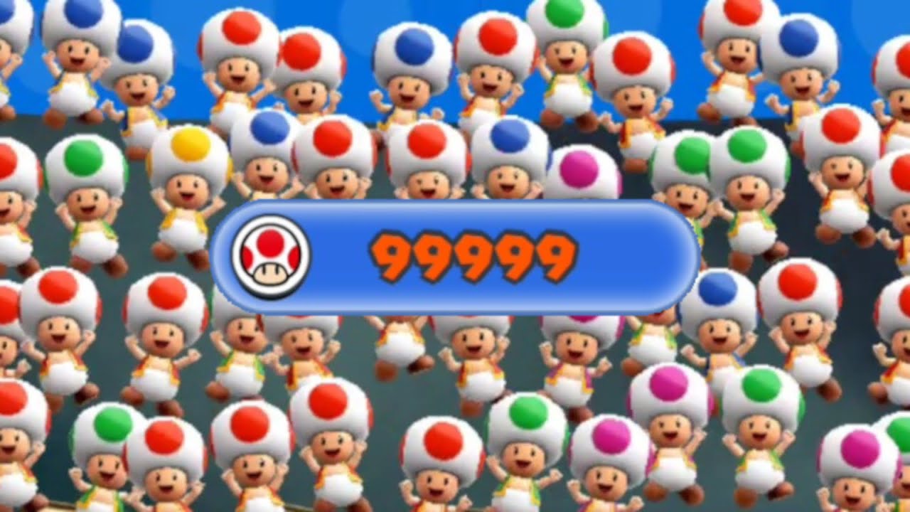 99999 Toads - Défis Toad - Super Mario Run - YouTube