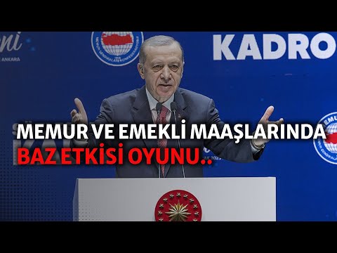 Memur ve emekli maaşlarındaki baz etkisi oyunu... Erdoğan’ın ‘zam ikramları’ ne anlama geliyor?