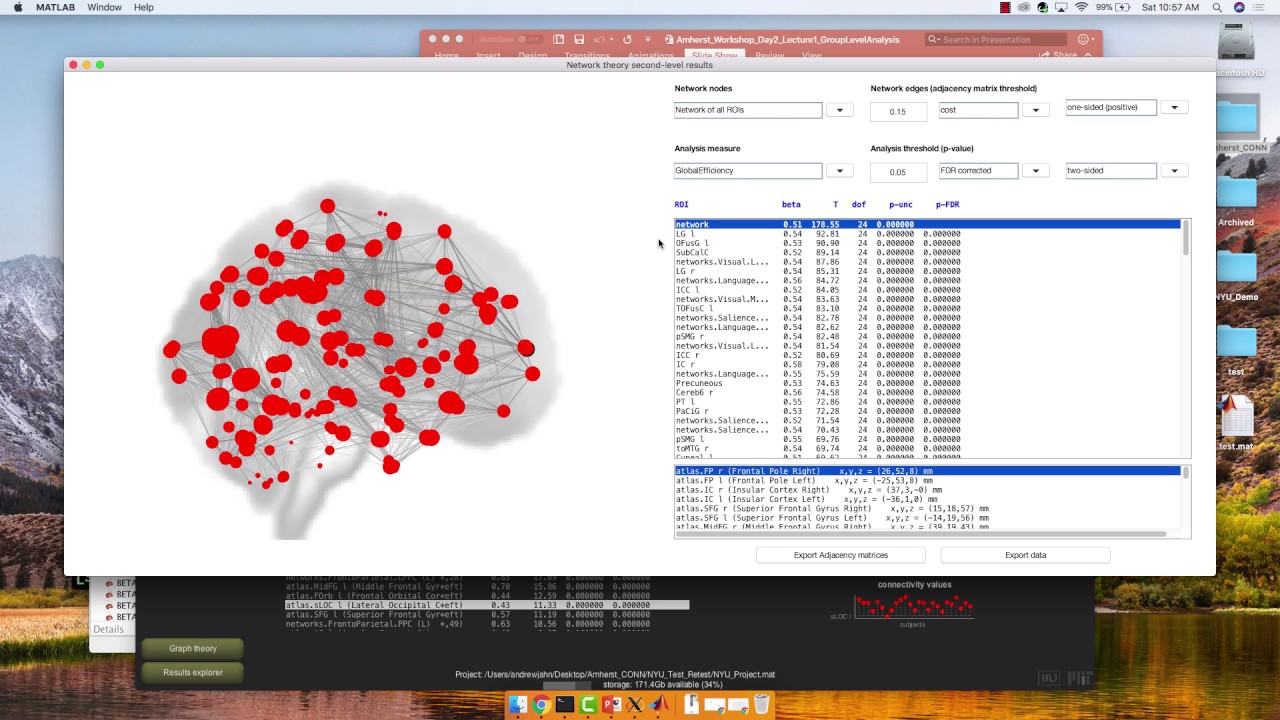 UMass Amherst CONN Workshop, Part 5: Group-Level Analysis - YouTube