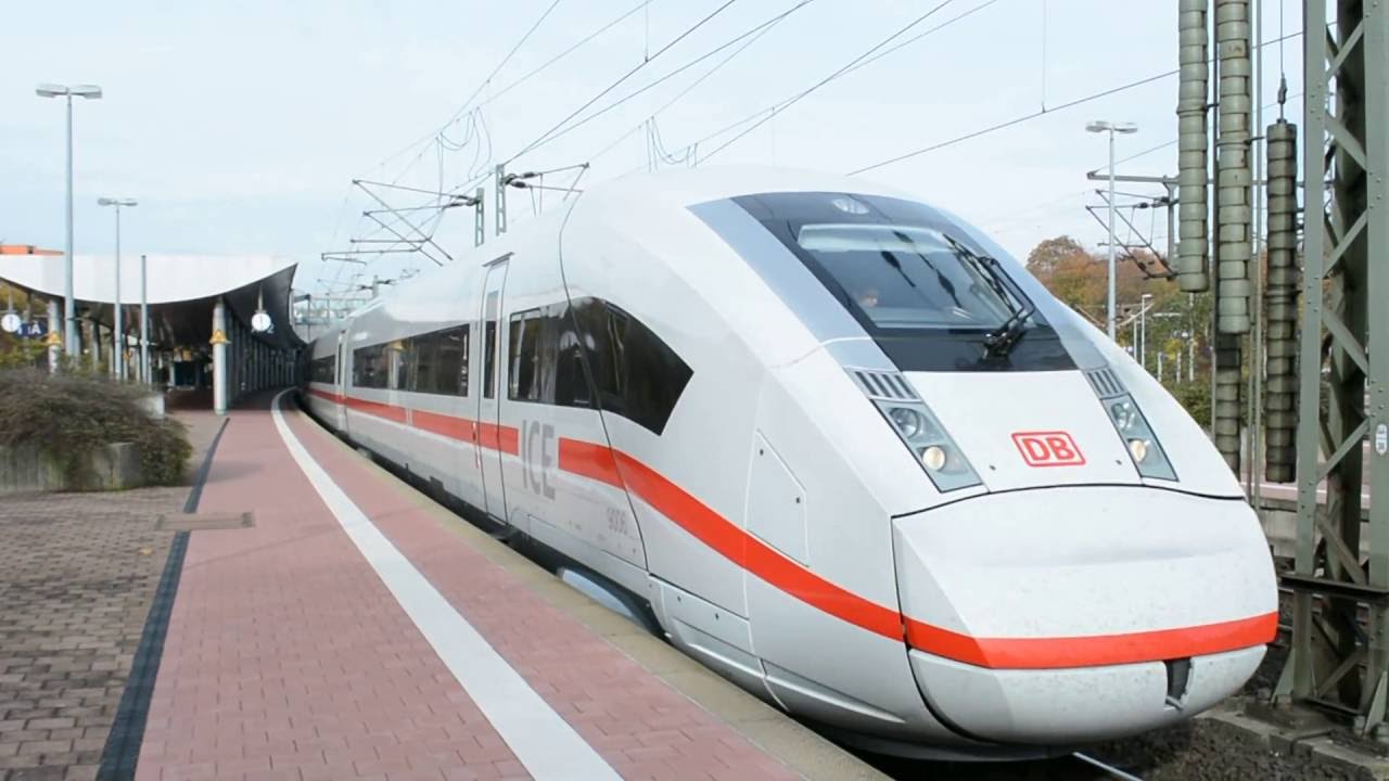 ICE 4 als ICE 787 im Bahnhof kassel-wilhelmshöh am 01.11.2016. - YouTube