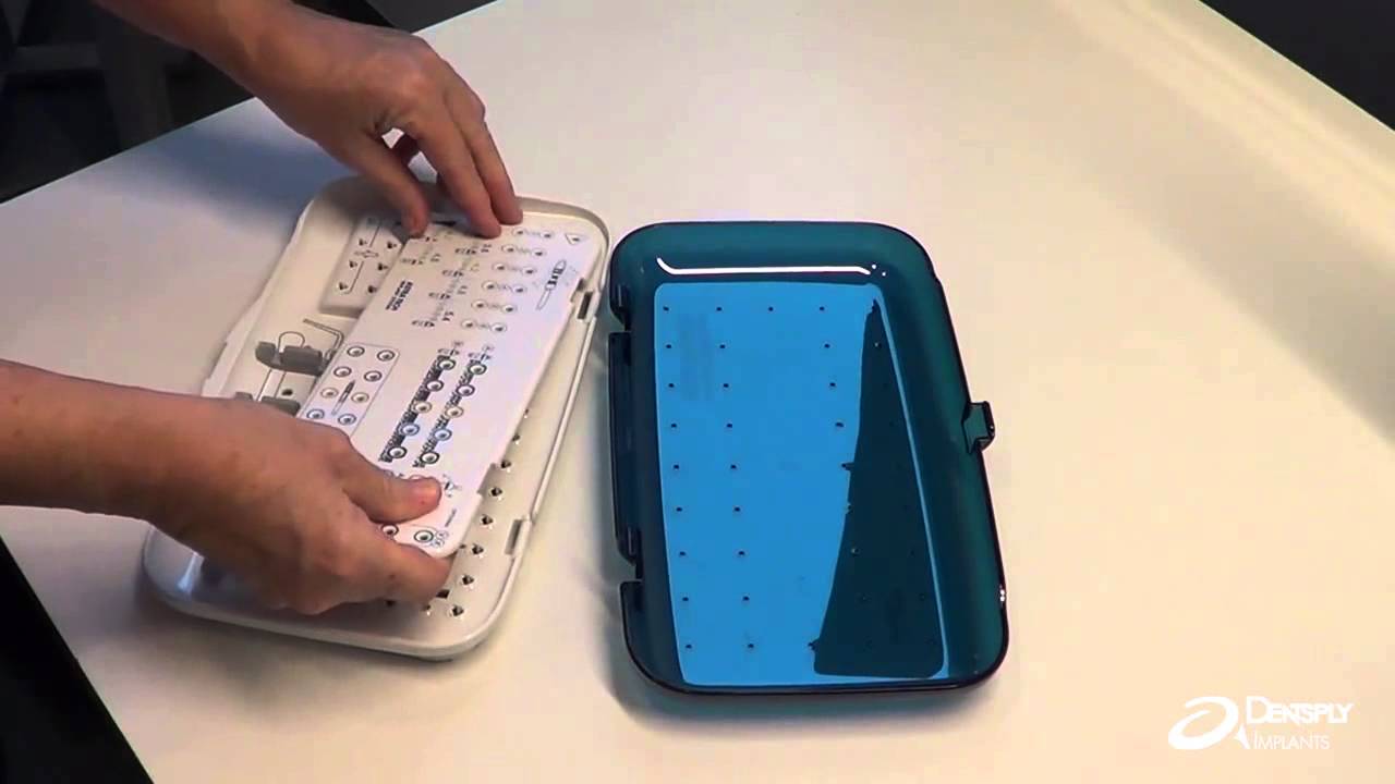Astra Tech Implant System EV - How to assemble Surgical Tray - YouTube