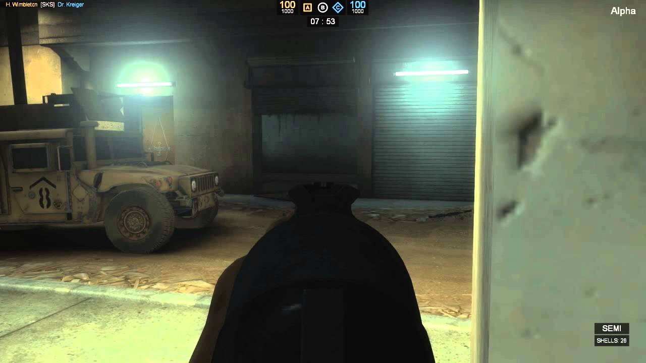Insurgency 2 Alpha: TOZ Shotgun+Slugs Gameplay - YouTube