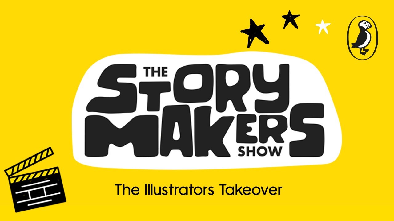 Puffin Story Makers Show | Illustrators Takeover | Christmasaurus Draw ...