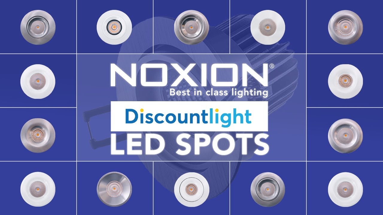 Noxion LED spots | Discountlight.com - YouTube