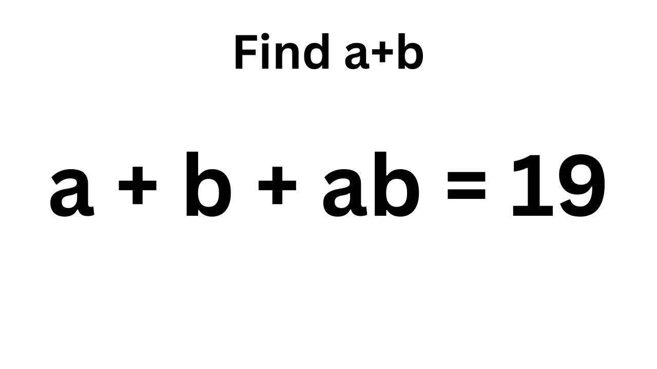 A Nice Math Olympiad Question - YouTube
