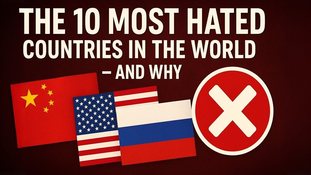 The Most Hated Countries in the World - YouTube