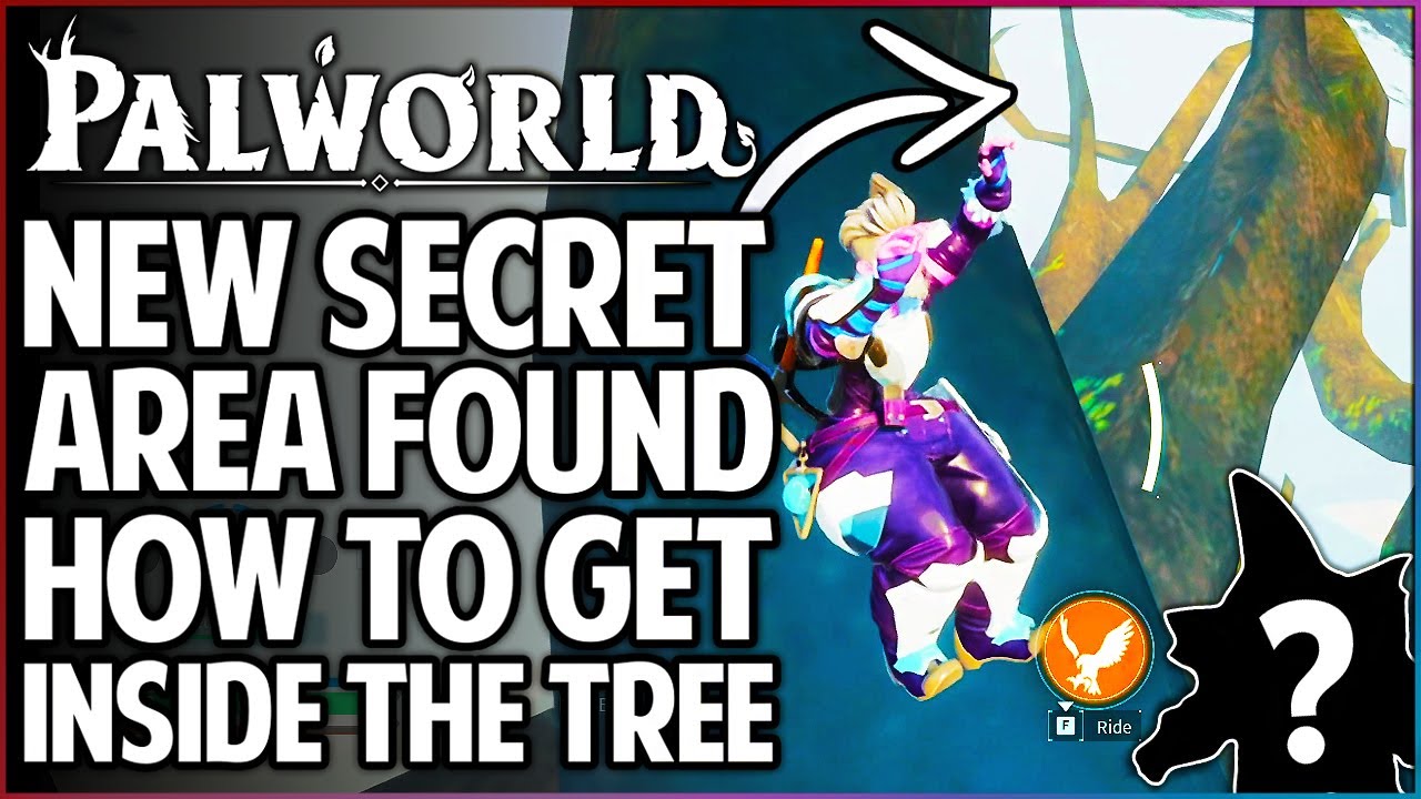 Palworld - This is HUGE - How to Get FULLY Inside the Tree - Best ...