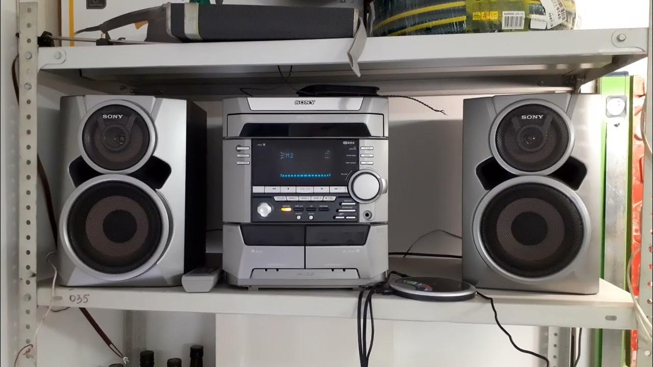 CD/MP3 плеер Iriver Imp-550 + Sony MHC SS-BX3 - YouTube