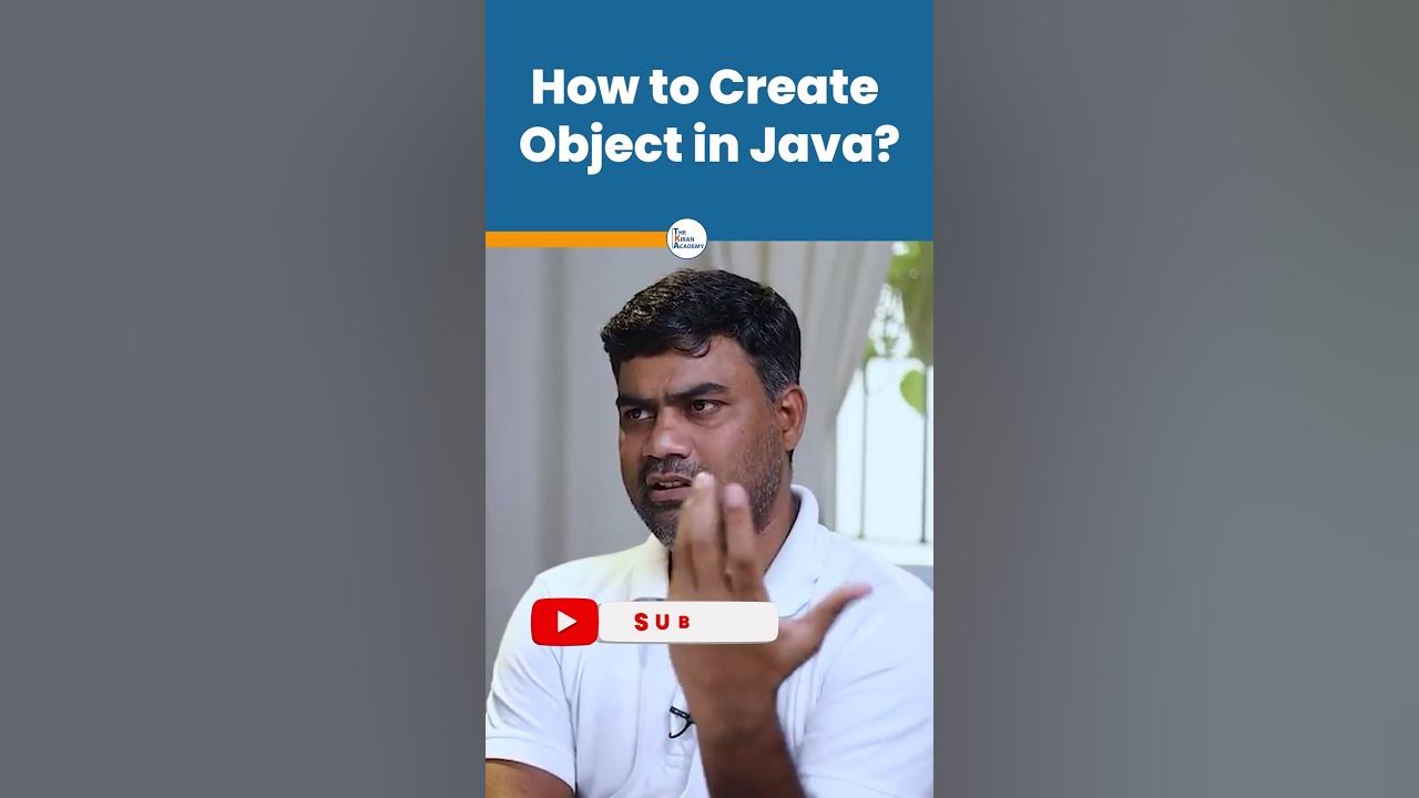 How To Create Object In Java Java Interview Questions Shorts Kiransir Javaprogramming