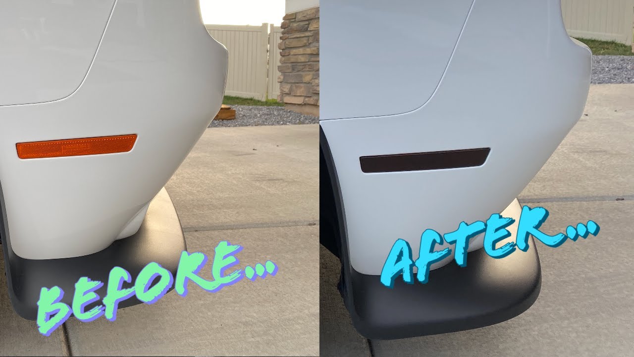 How to Tint Side Markers and Rear Reflectors on a Dodge Challenger Scat ...