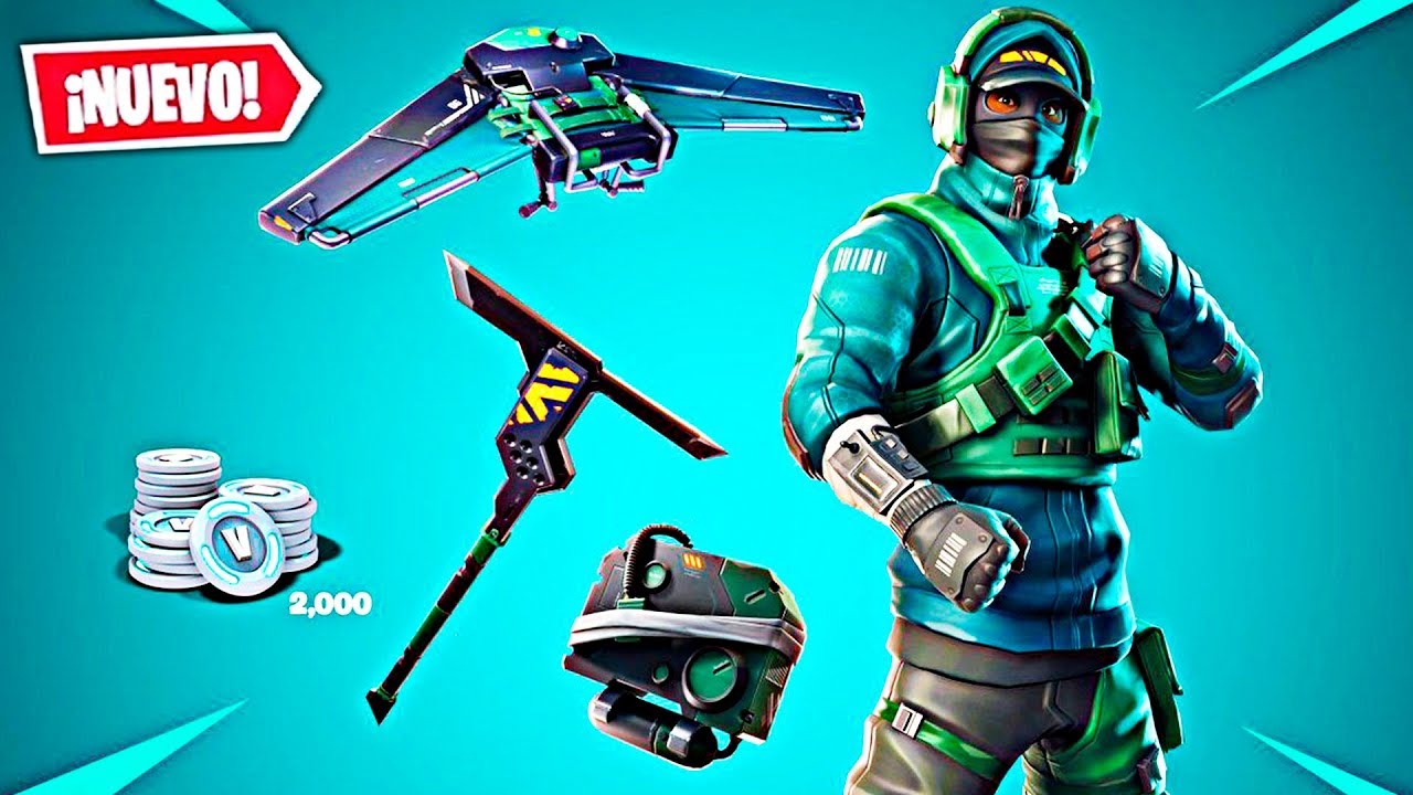 Nuevo Pack Con Skin 2 000 Pavos Fortnite Battle Royale Youtube