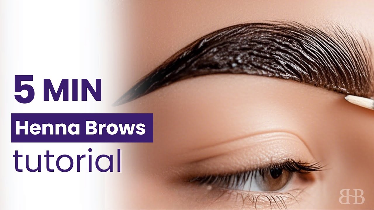 Easy Henna Brows Tutorial: Step-by Step Follow Along for Perfect Brows ...