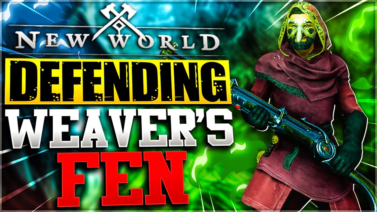 [New World] Patch 1.2 WAR - Weaver's Fen Defense (Musket POV) - YouTube