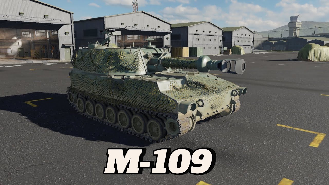 รีวิว M-109 MODERN WARFRONT MWT TANK BATTLES - YouTube