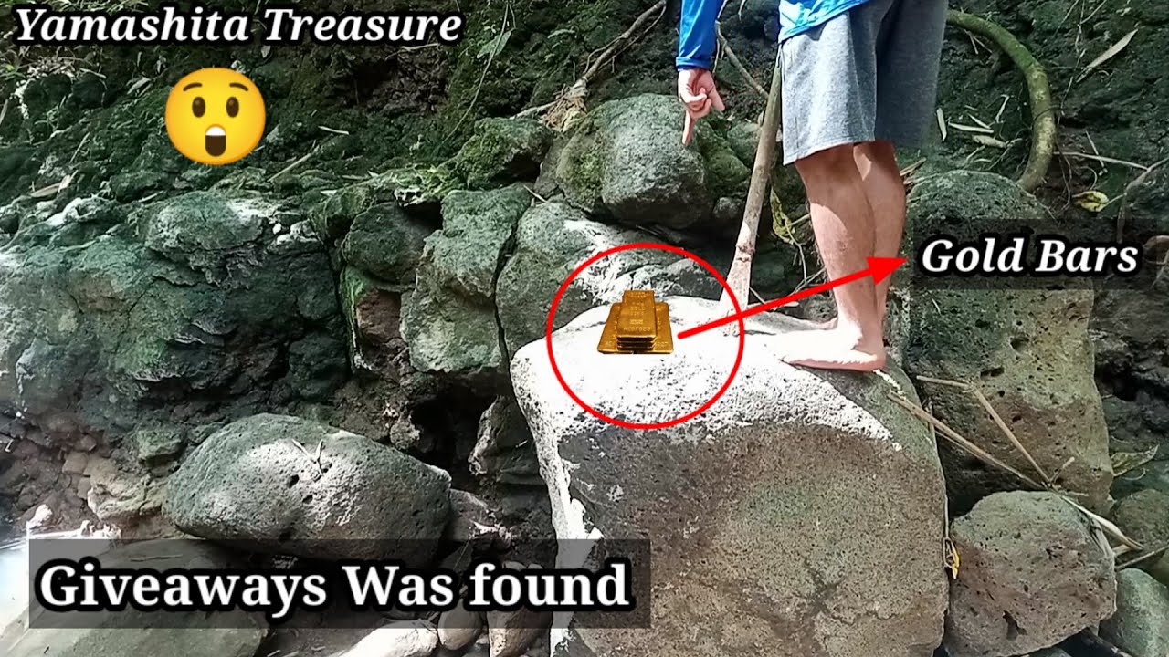 1 Pieces of Gold Bar was found in Creek - YouTube
