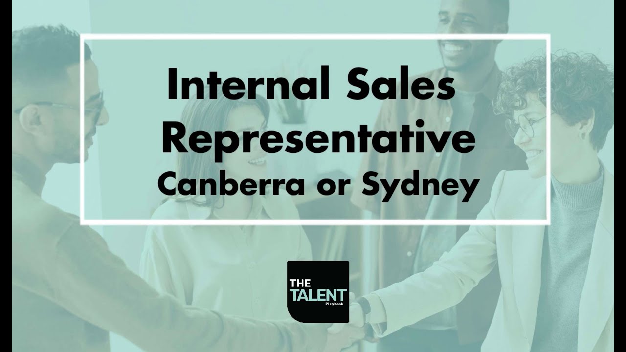 Hiring an Internal Sales Rep in NSW and ACT - The Talent Playbook Jobs ...