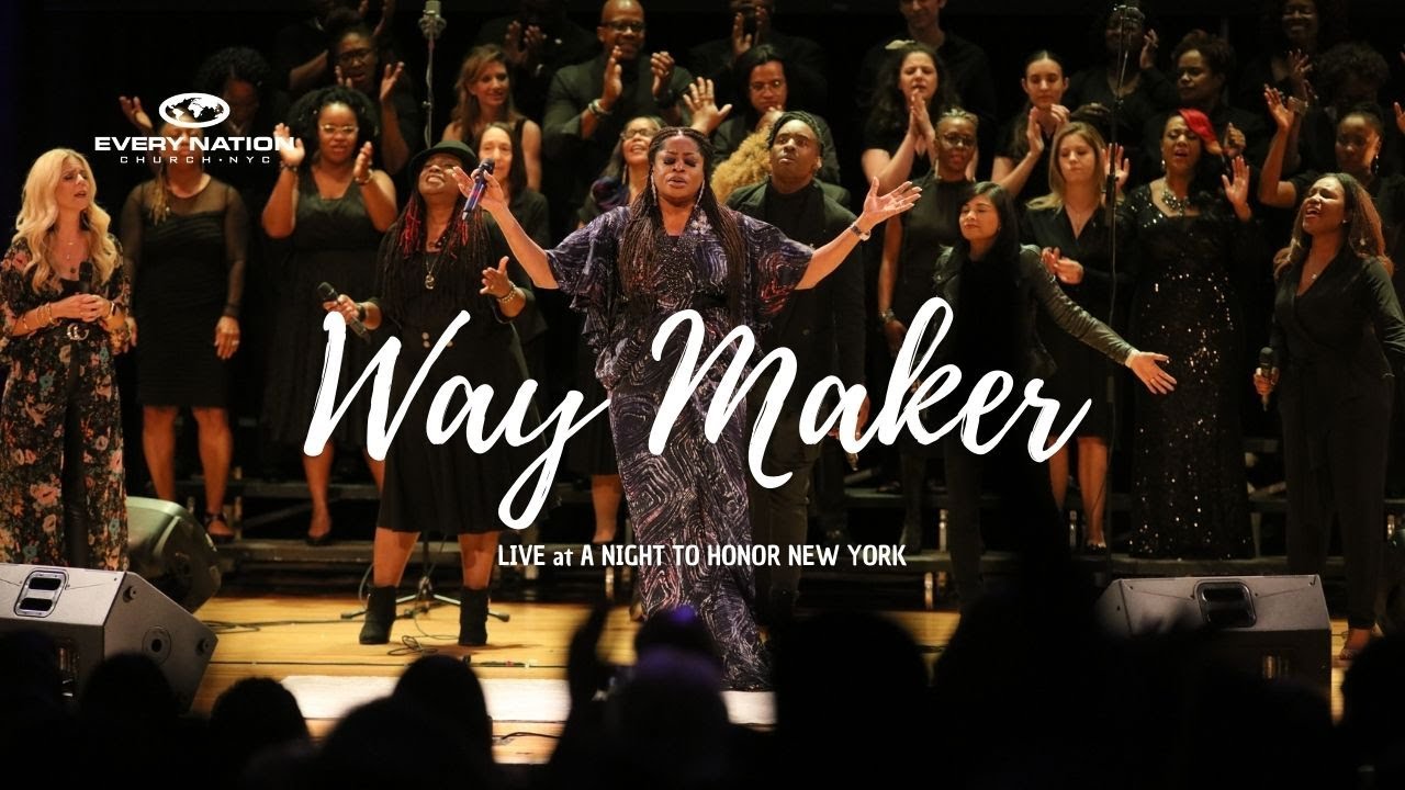 SINACH LIVE in NYC singing Way Maker | Every Nation NYC - YouTube