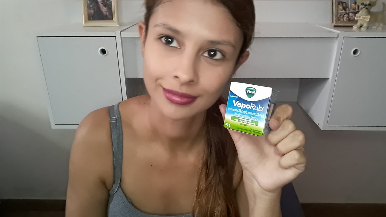 Vick vaporub para aliviar congestão nasal, dicas. - YouTube