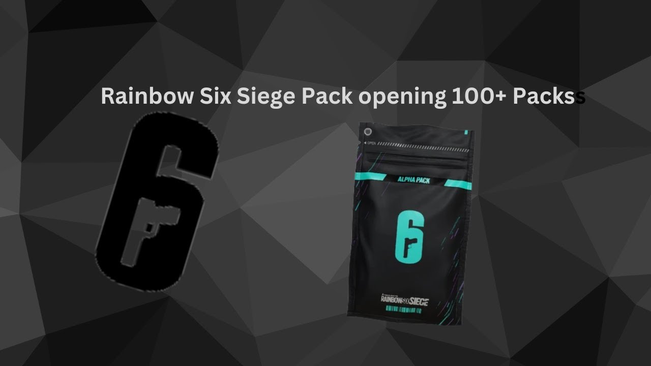 Epic pack opening! R6S 150+ Pack Opening! - YouTube