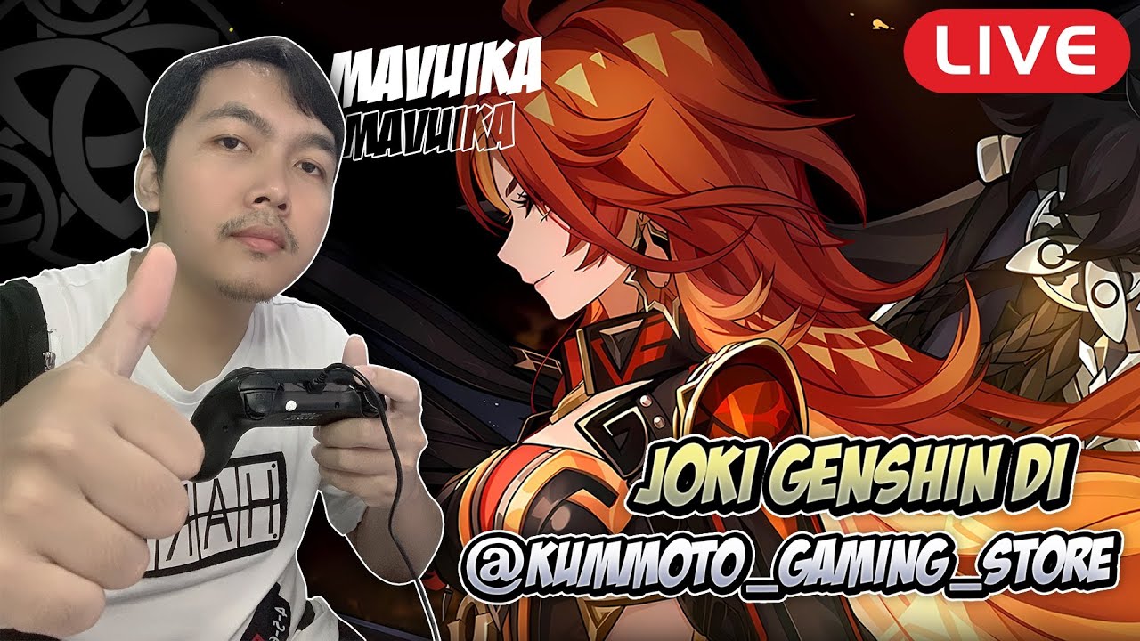 🔴(LIVE) JOKI RAWAT AKUN + EKSPLORE | JOKI di @kummoto_gaming_store | GENSHIN IMPACT - YouTube