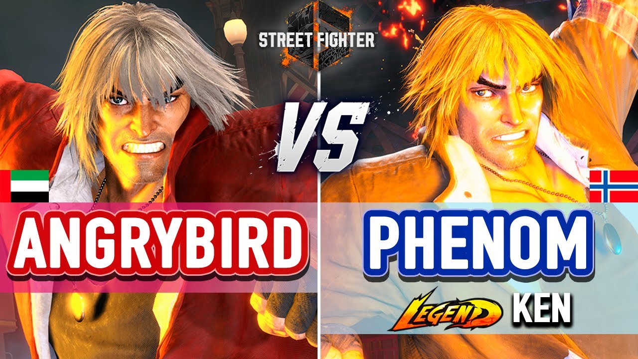 SF6 🔥 Angrybird (Ken) vs Phenom (Ken) 🔥 SF6 High Level Gameplay - YouTube