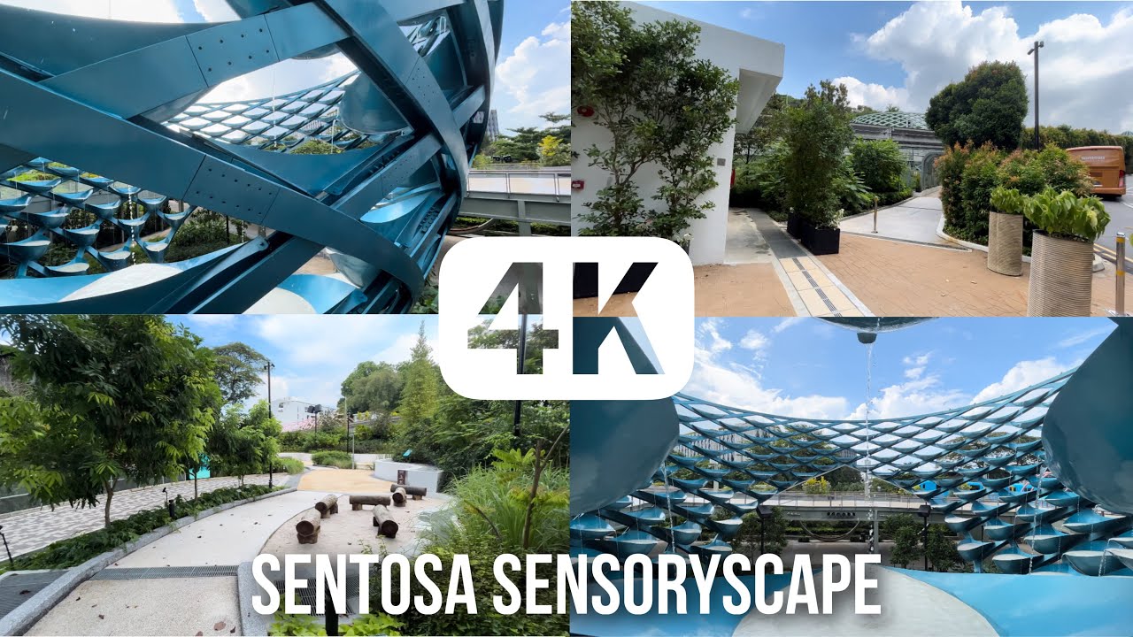 4K SENTOSA SENSORYSCAPE 2024 - Sentosa-Brani Master Plan, Relaxing ...