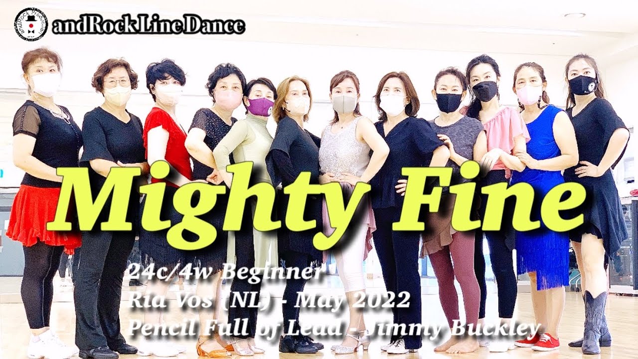 Mighty Fine Line Dance(Beginner) - Demo - YouTube