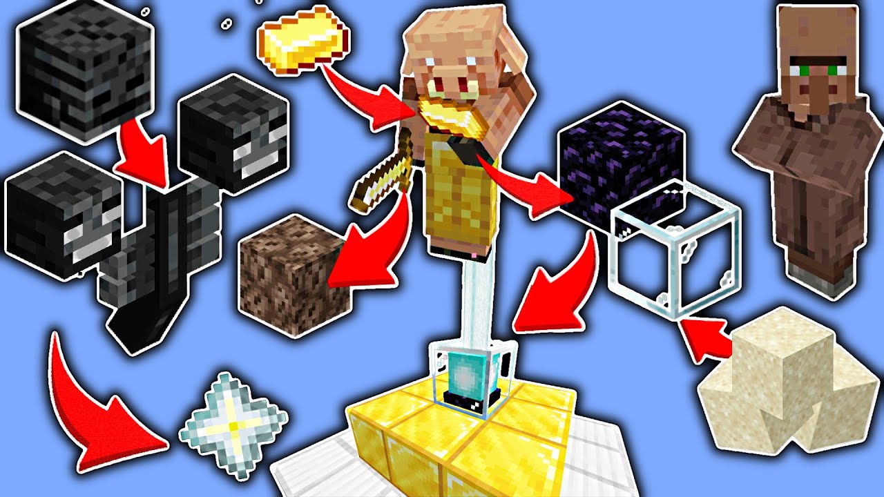 Automatic BEACON Farm in Minecraft! Farm EVERYTHING #9 - YouTube