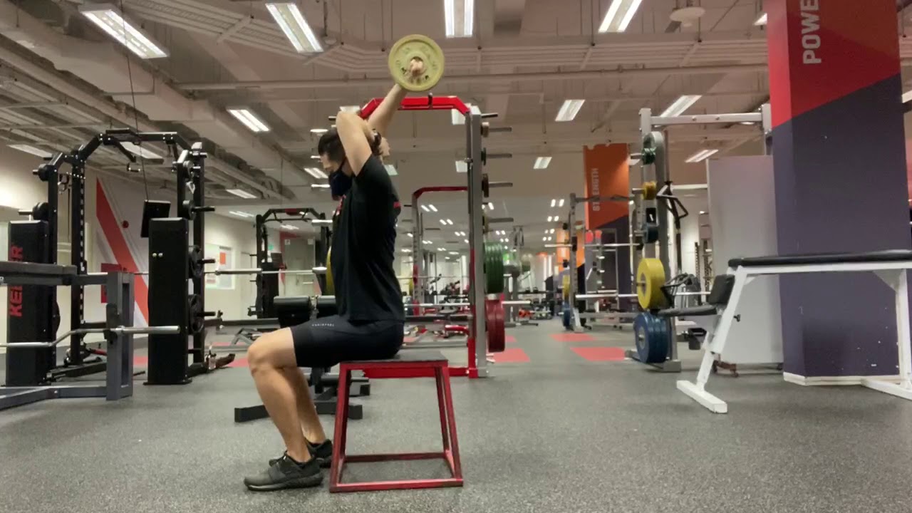 Overhead Elbow Extension Unilateral Youtube