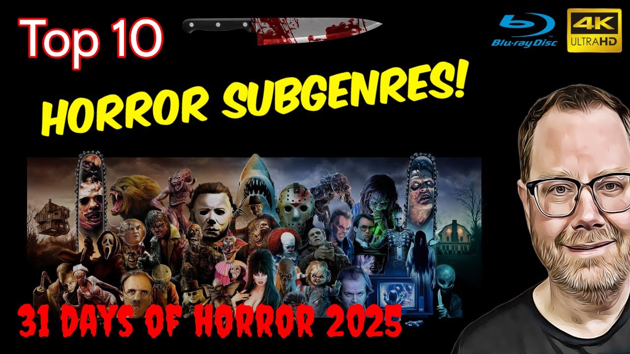 Top 10 Horror Subgenres, Ranked | 31 Days of Horror 2025 - YouTube