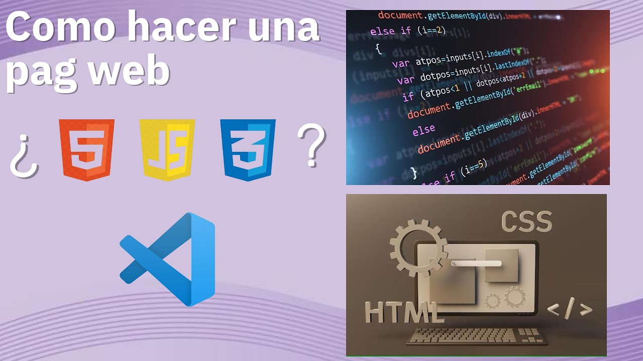 HTML para Principiantes || Crea Tu Primera Página Web Paso a Paso - YouTube