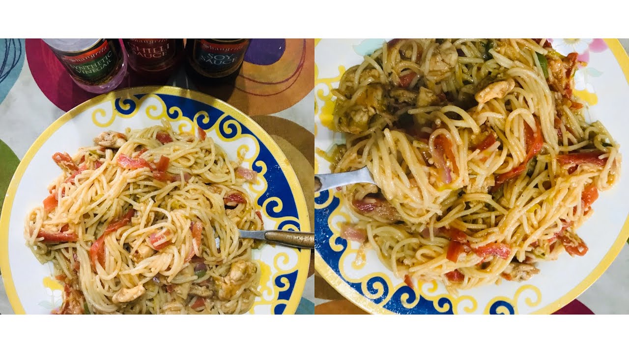 CHICKEN SPEGETHI | SPEGETHI RECIPE | EASY RECIPE - YouTube