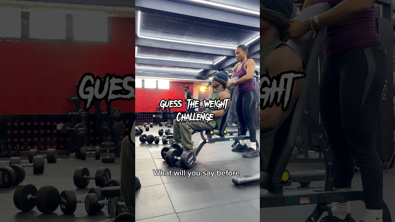 Guess the weight challenge part 1 #abworkout #ytshorts #ytshort - YouTube
