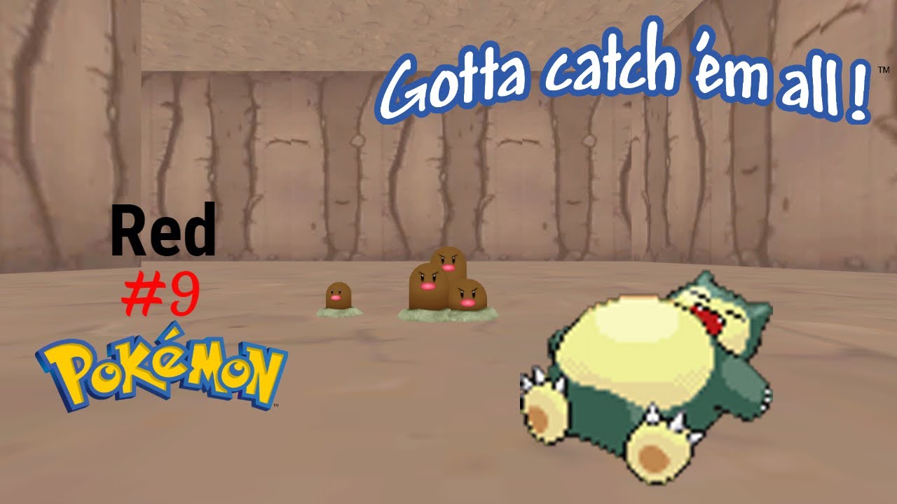 Pokémon Red (GBC) #9 - "The snorring Snorlax and the Diglett Cave ...