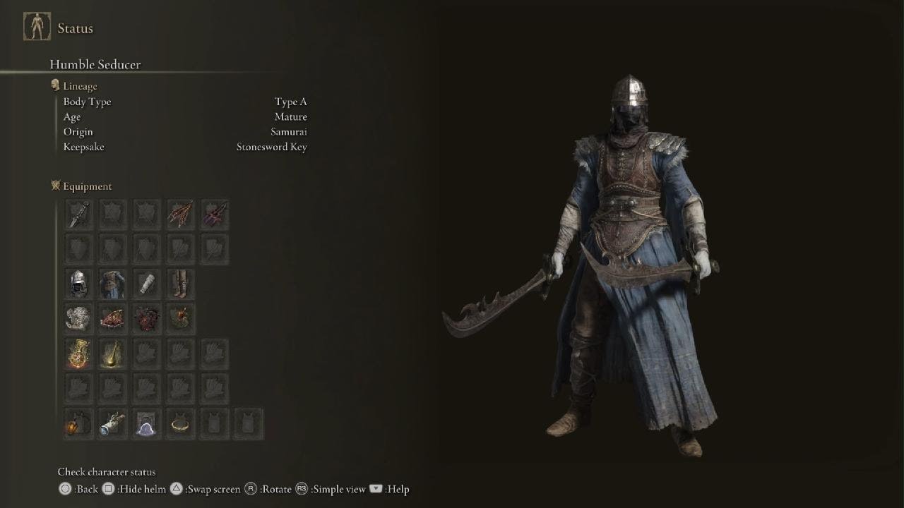 ELDEN RING Outfit #649 (Blue Child) - YouTube