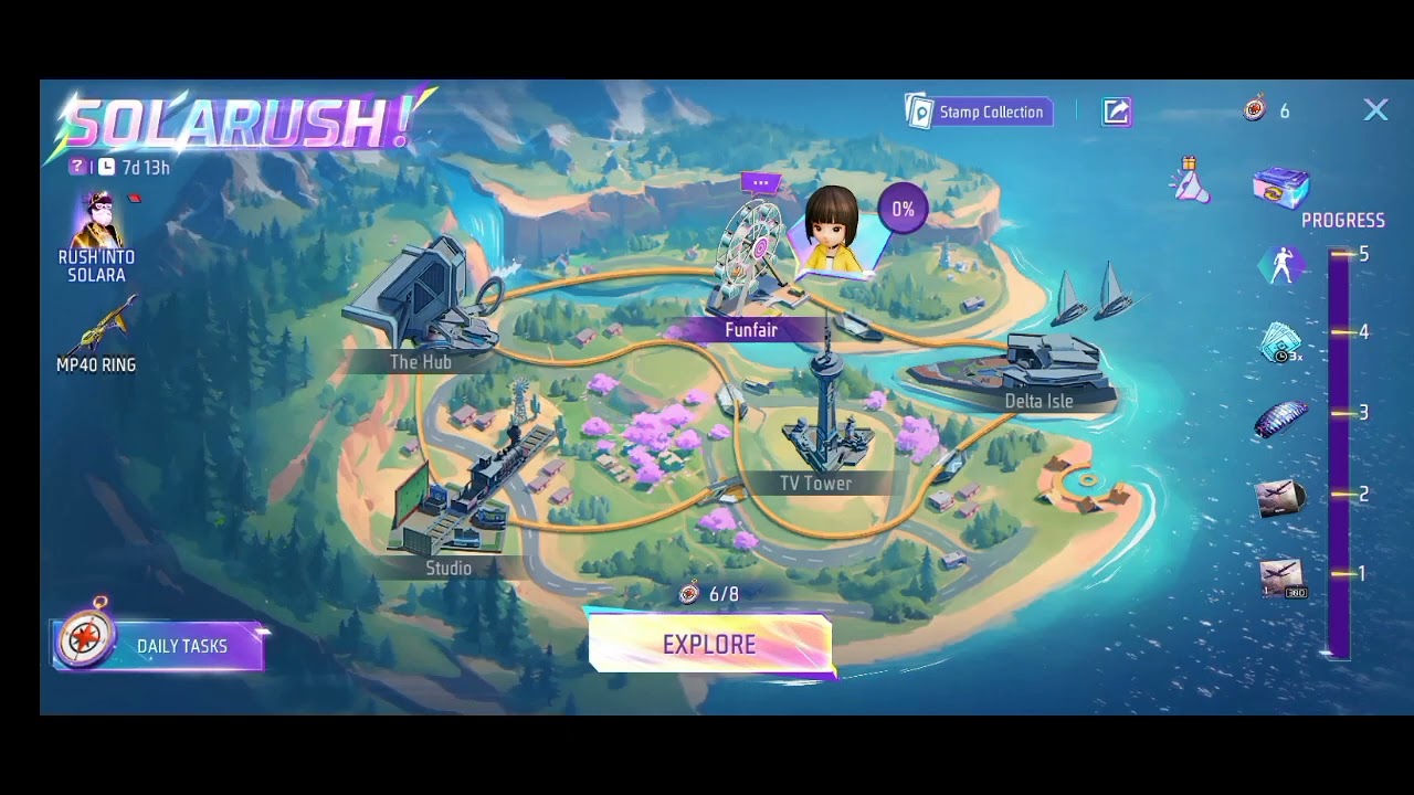 How to complete solar rush event in free fire 🤓 - YouTube