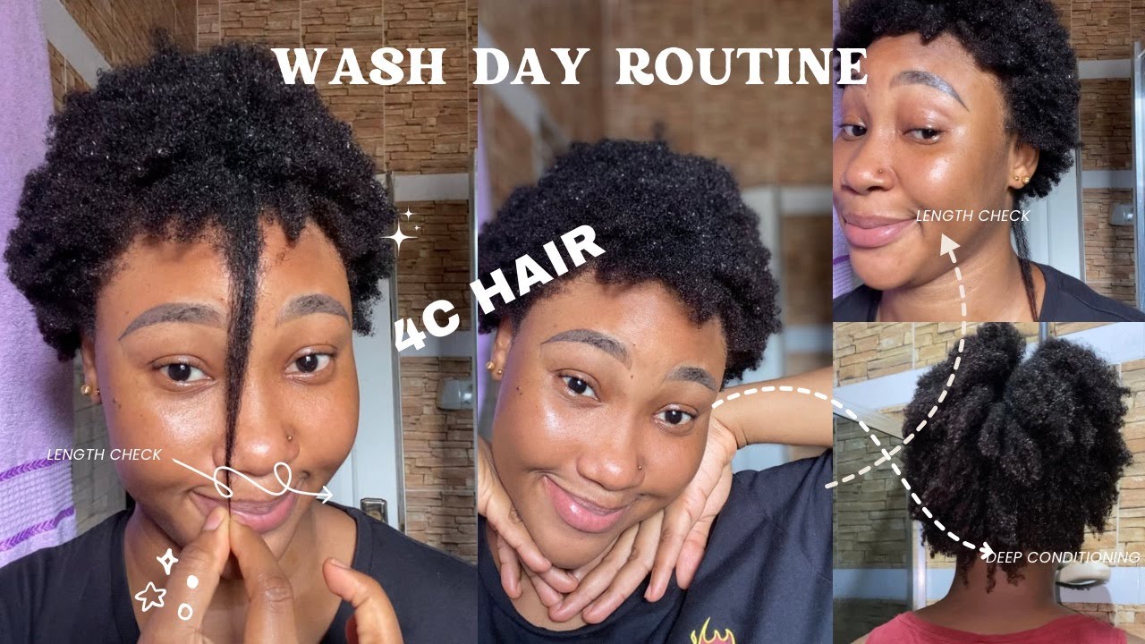 FULL WASH DAY ROUTINE/ Step by Step Process on Wash and Deep ...