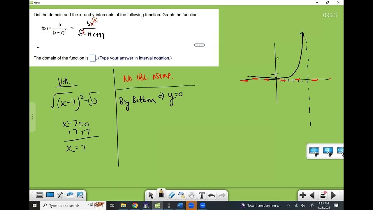 HW 4.5 #18 Graphing Rational Functions - YouTube