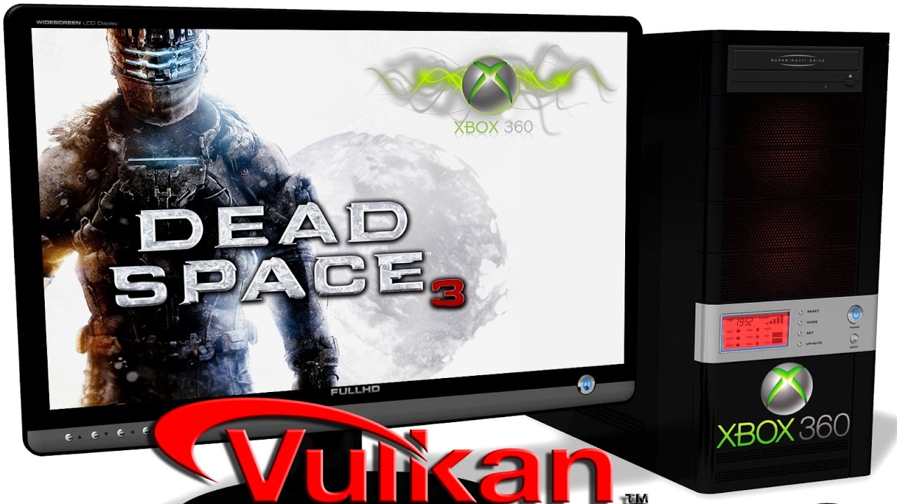 XENIA Xbox 360 Emulator - Dead Space 3 (2013). Vulkan api. Test #2 ...