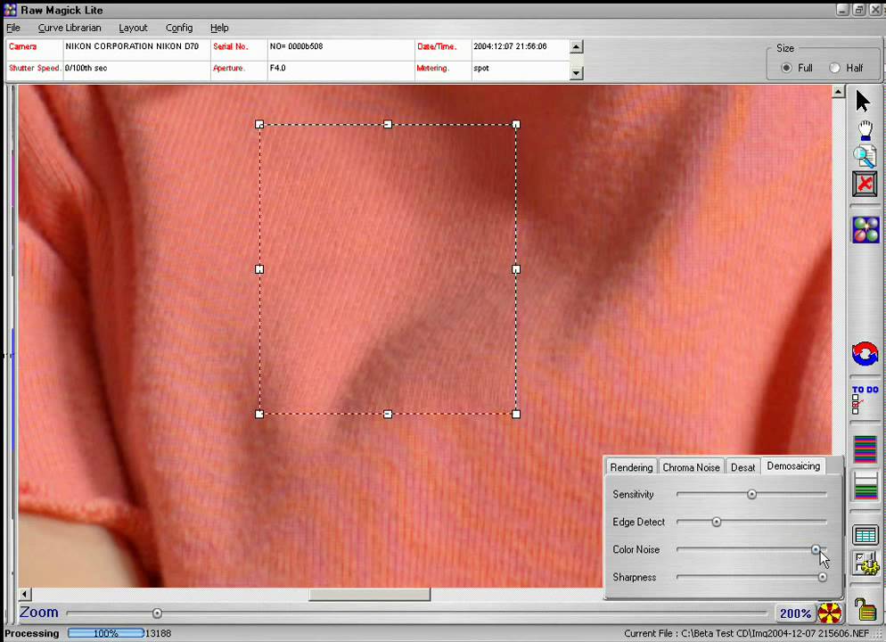 Advanced Demosaicing Algorithm - YouTube