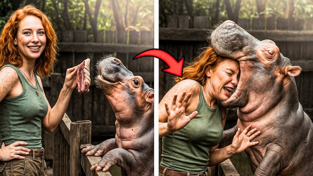 The HORRIFYING Last Moments of Hippo Trainer Megan Dorris - YouTube