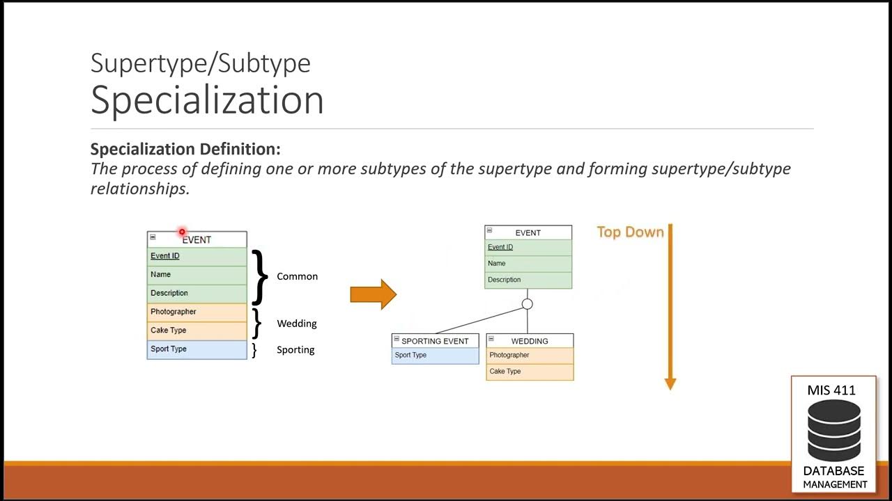 EERD Data Modeling - Supertype/Subtype Specialization/Generalization and Completeness ...