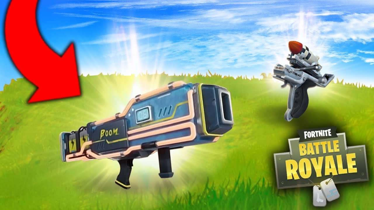 10 LEAKED FORTNITE ITEMS COMING! MOAB LAUNCHER, AIR STRIKE CANNON ...