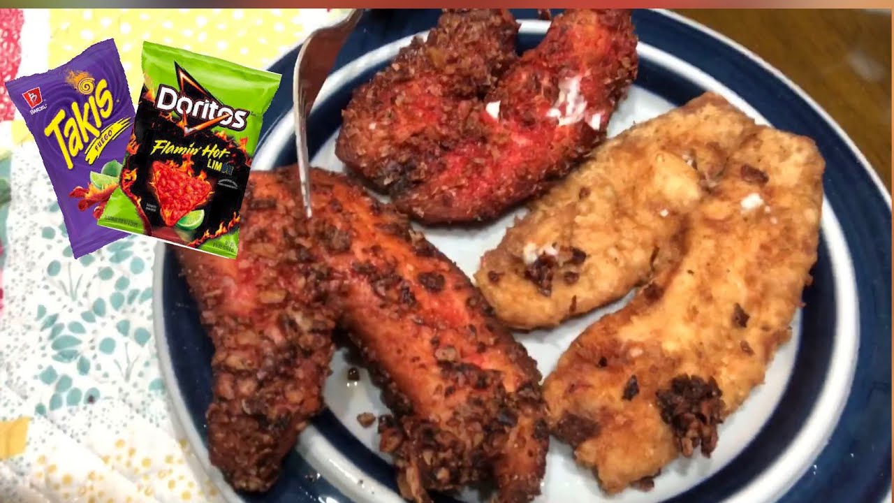 Flaming Hot Doritos Fish Fry - YouTube