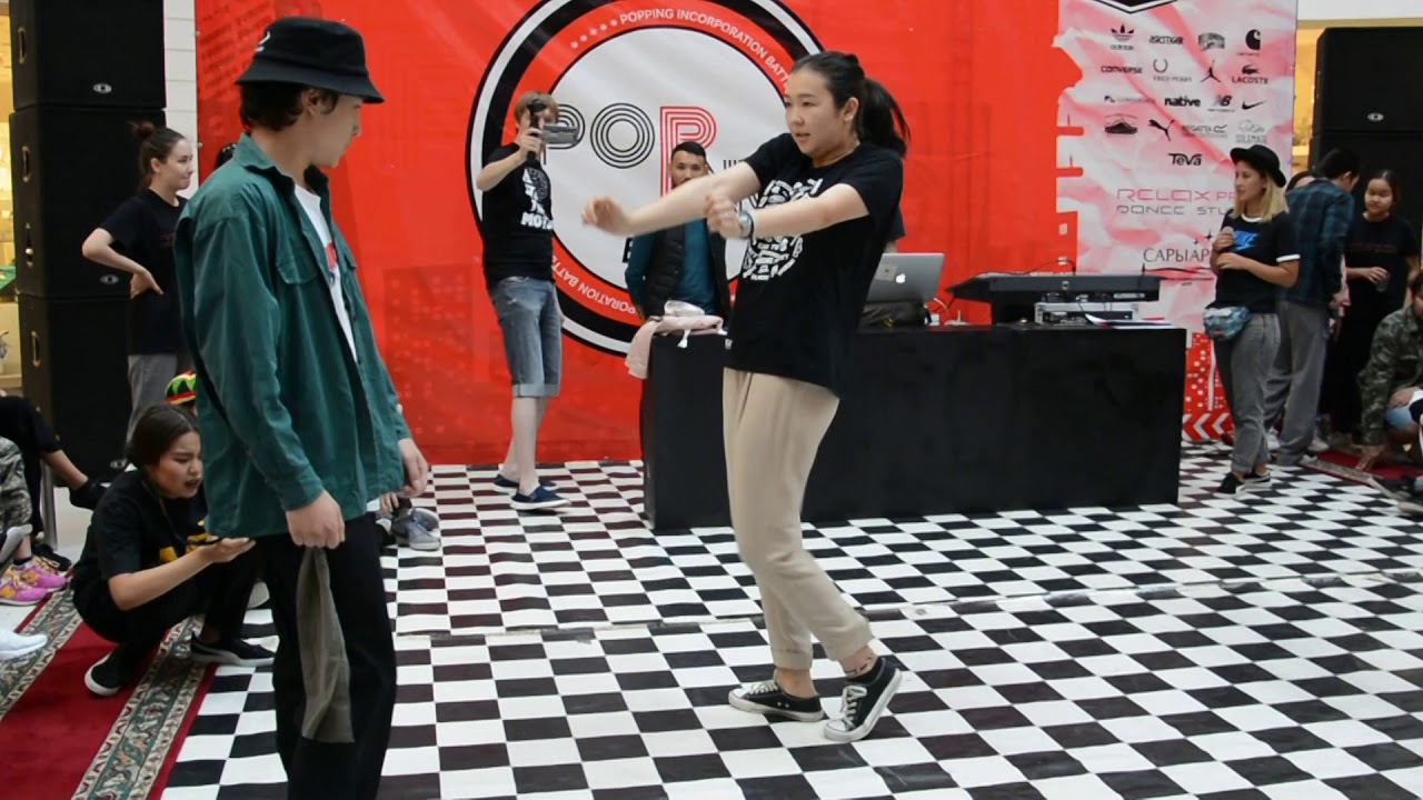POP.INC.BATTLE.vol1 Popping JUNIOR DIYAR VS ALUA - YouTube