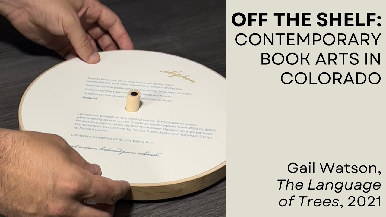 'Off the Shelf' Artists' Books: Gail Watson's 'The Language of Trees ...