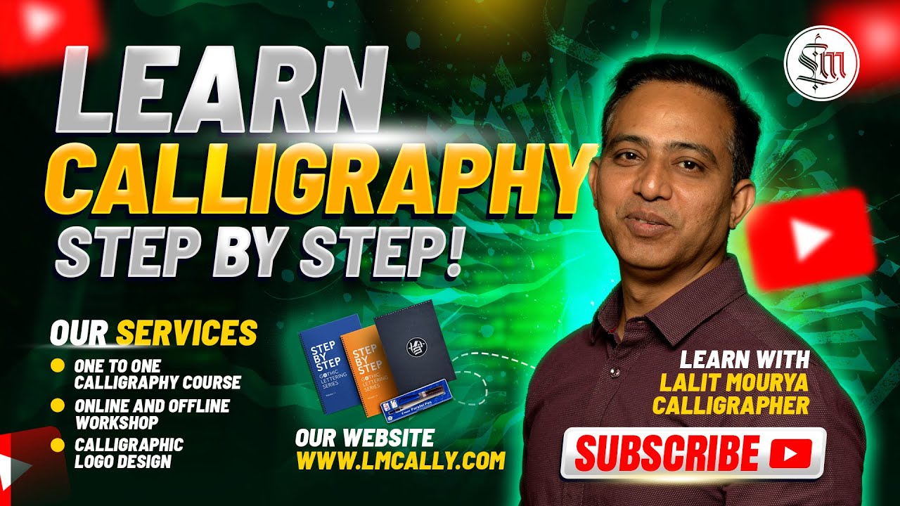 Calligraphy For Beginners | Learn Calligraphy Step By Step - YouTube