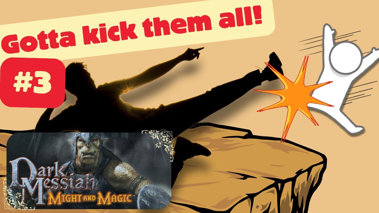 [Dark Messiah of Might & Magic] #3 被反過來扁了，救救我啊！Help！ - Live - YouTube